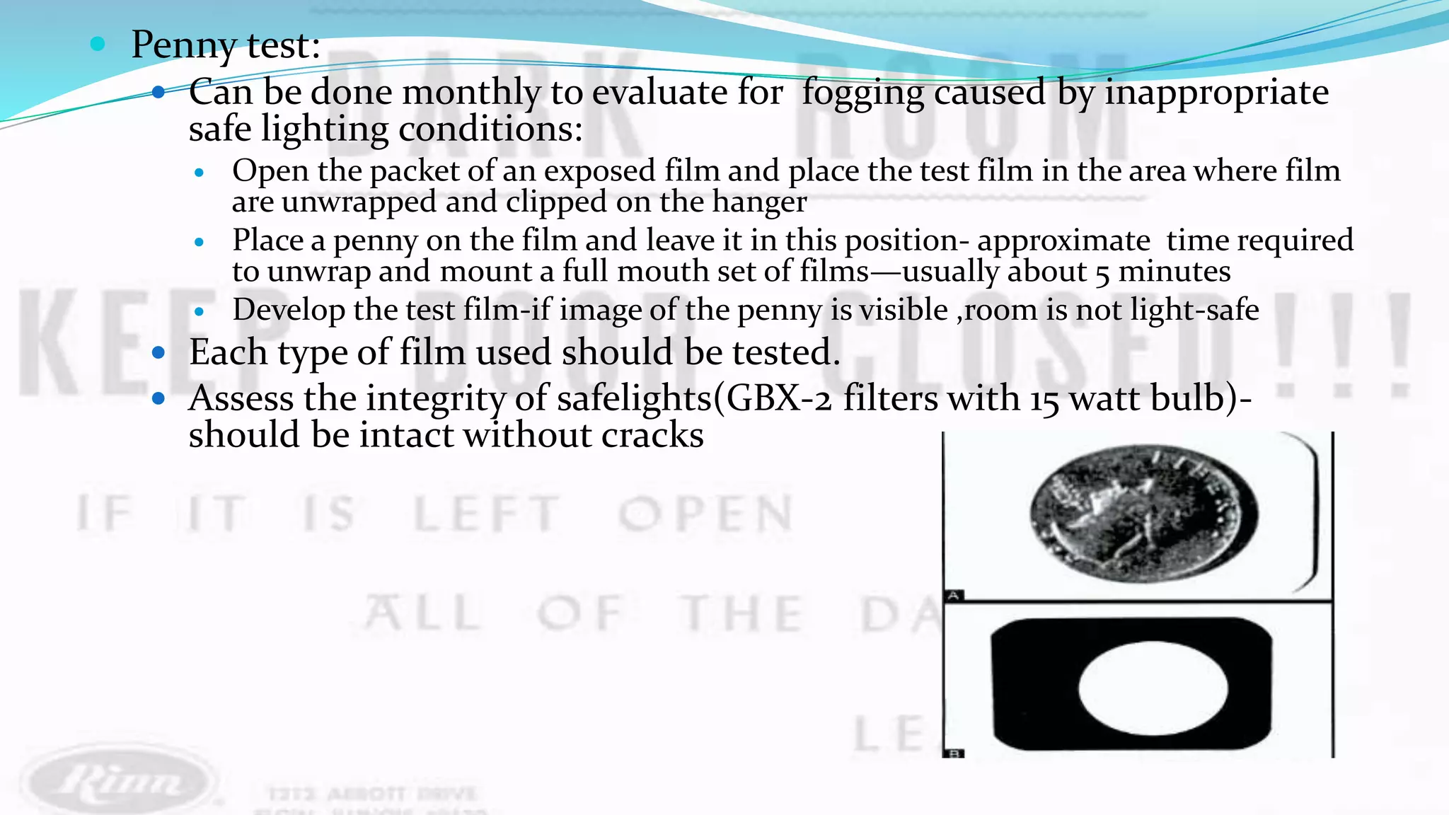 Quality assurance in dental radiography | PPTX