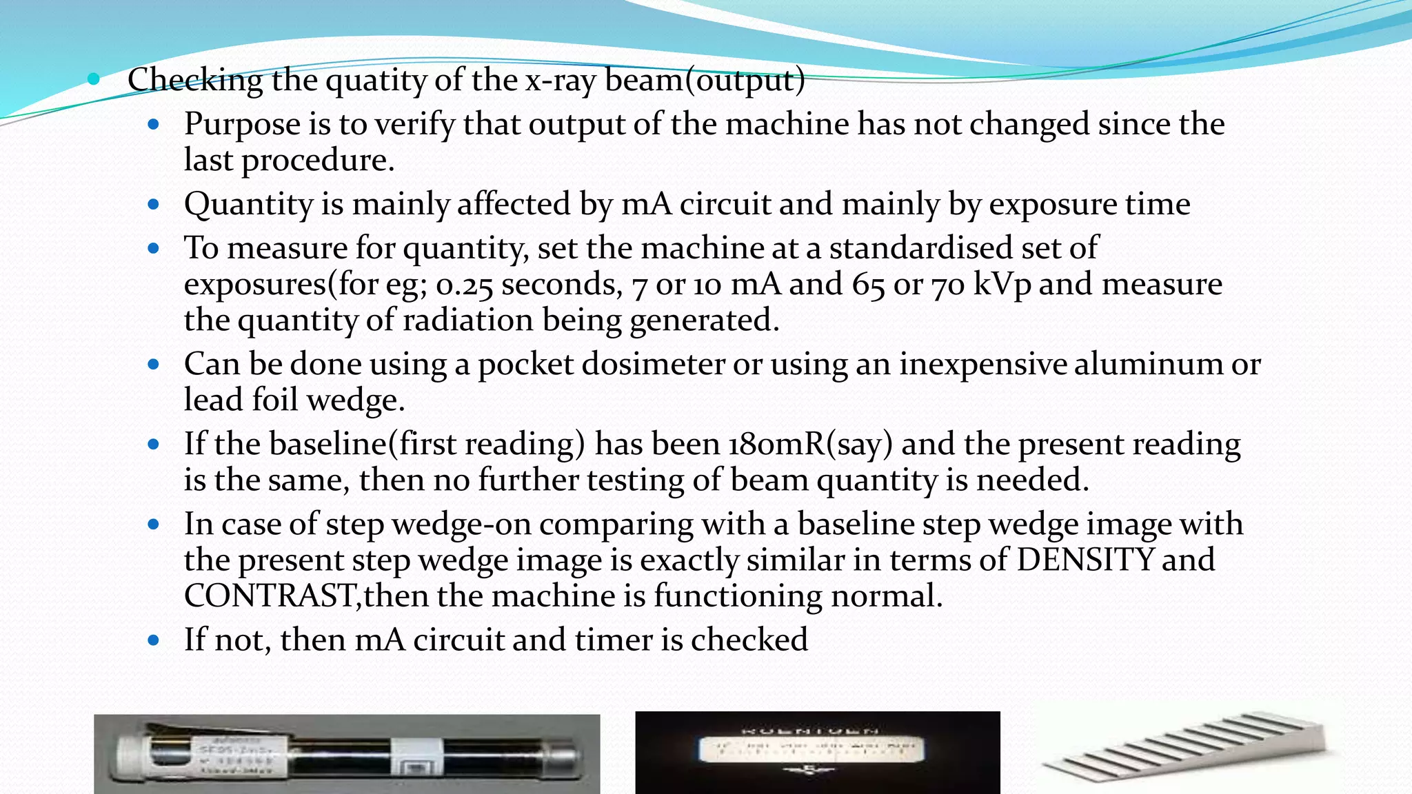 Quality assurance in dental radiography | PPTX