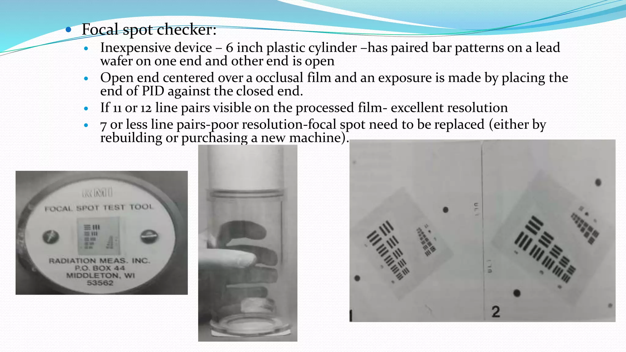 Quality assurance in dental radiography | PPTX