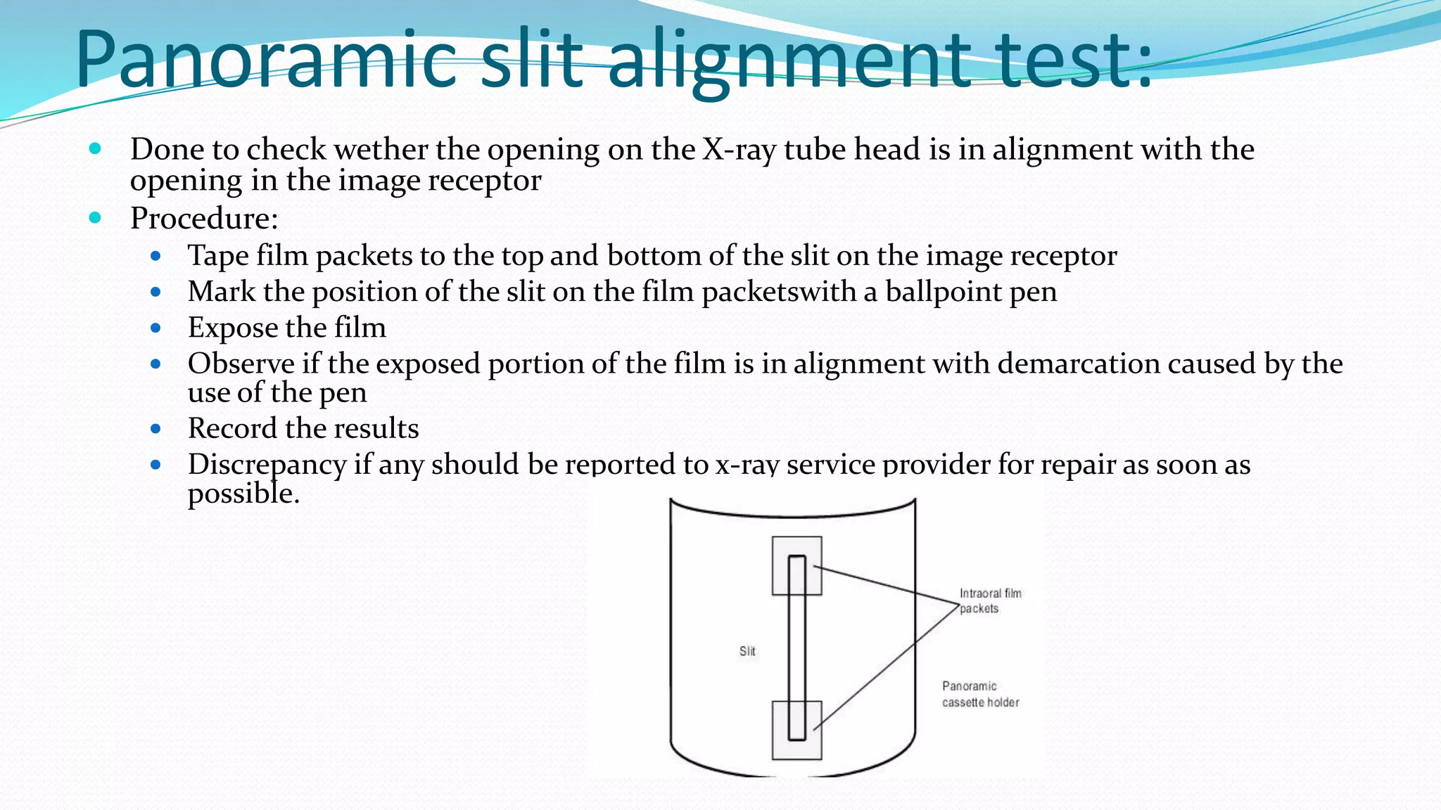 Quality assurance in dental radiography | PPTX