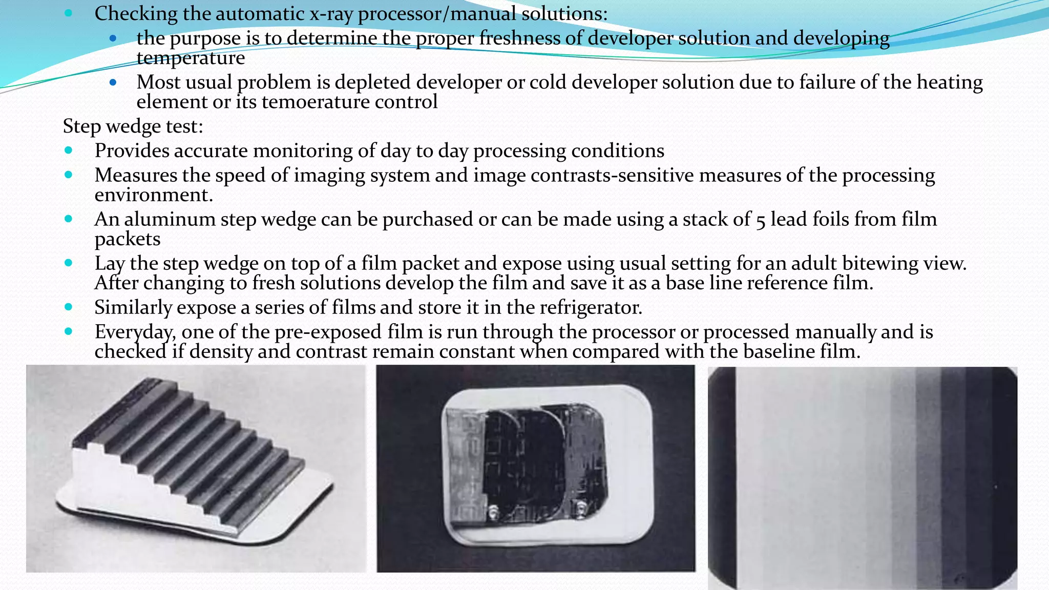 Quality assurance in dental radiography | PPTX