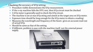 Quality assurance in dental radiography | PPTX