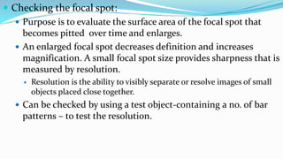 Quality assurance in dental radiography | PPTX