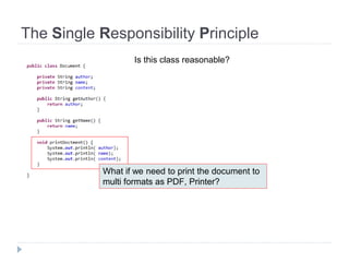 Solid principles | PPTX
