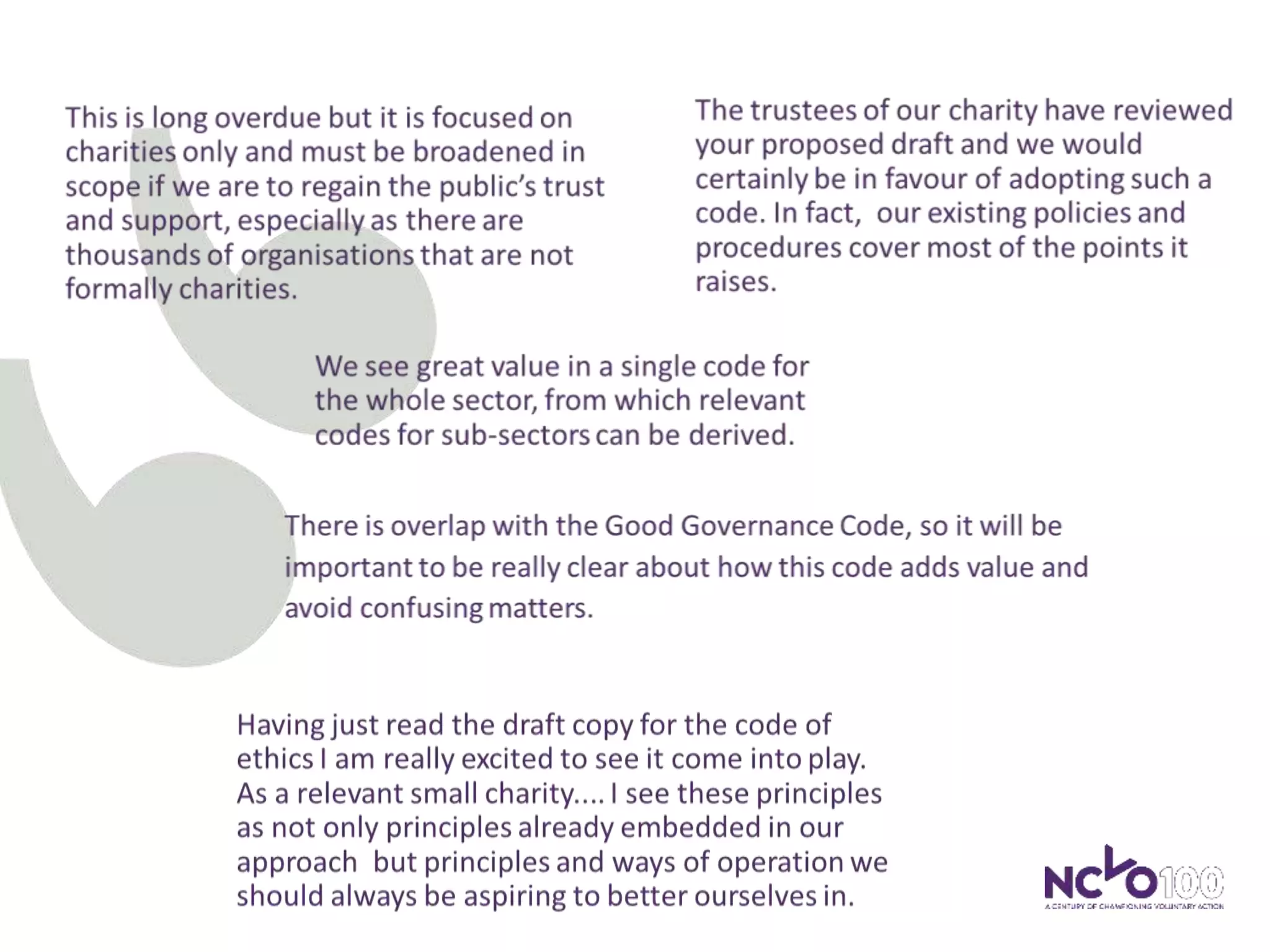 A6: Ethical principles for charities: Why they are important, and how ...
