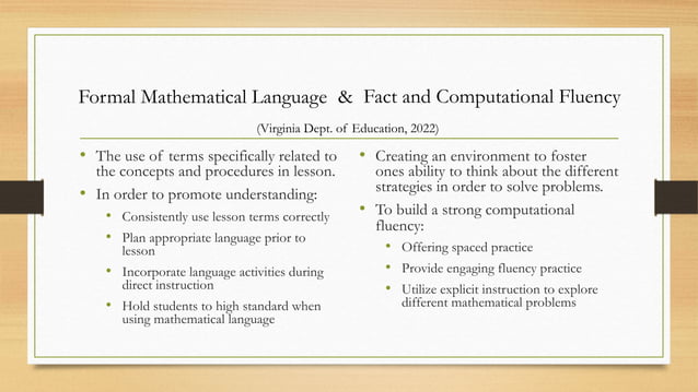Learning Disabilities vs. Math, special education | PPT