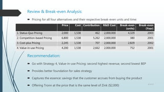 Atlantic Computers: A Bundle of Pricing Options | PPTX