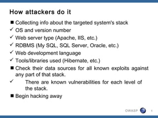 OWASP Serbia - A6 security misconfiguration | PPT