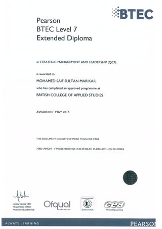 Edexcel Certificate | PDF