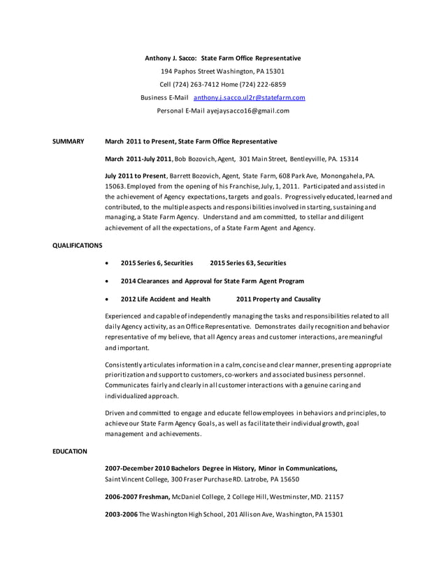 Resume Anthony J-2 | PDF