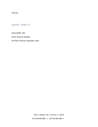 ITW Reference Letter | DOCX