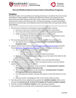 Admin Procedures-Frontiers | PDF