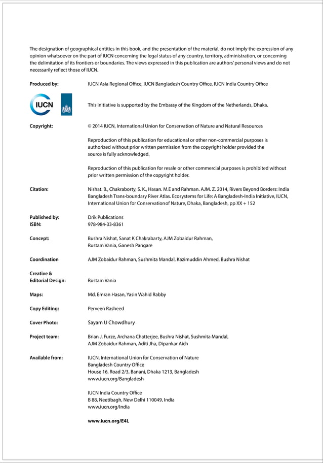 Rivers Beyond Borders Book | PDF