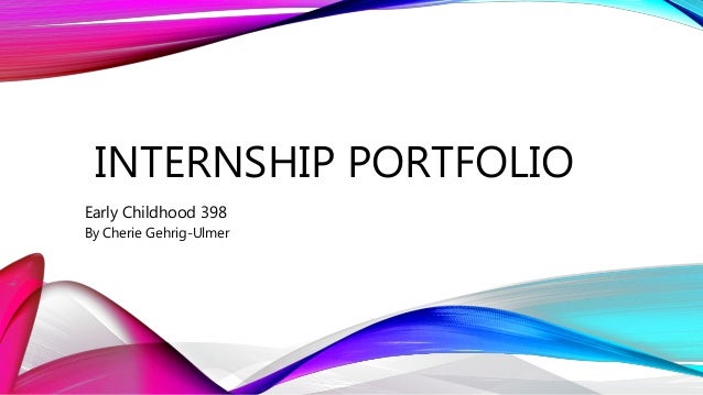 Internship Portfolio