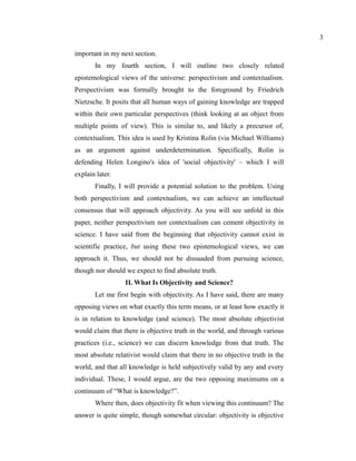 Science and Objectivity | PDF
