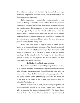 Science and Objectivity | PDF