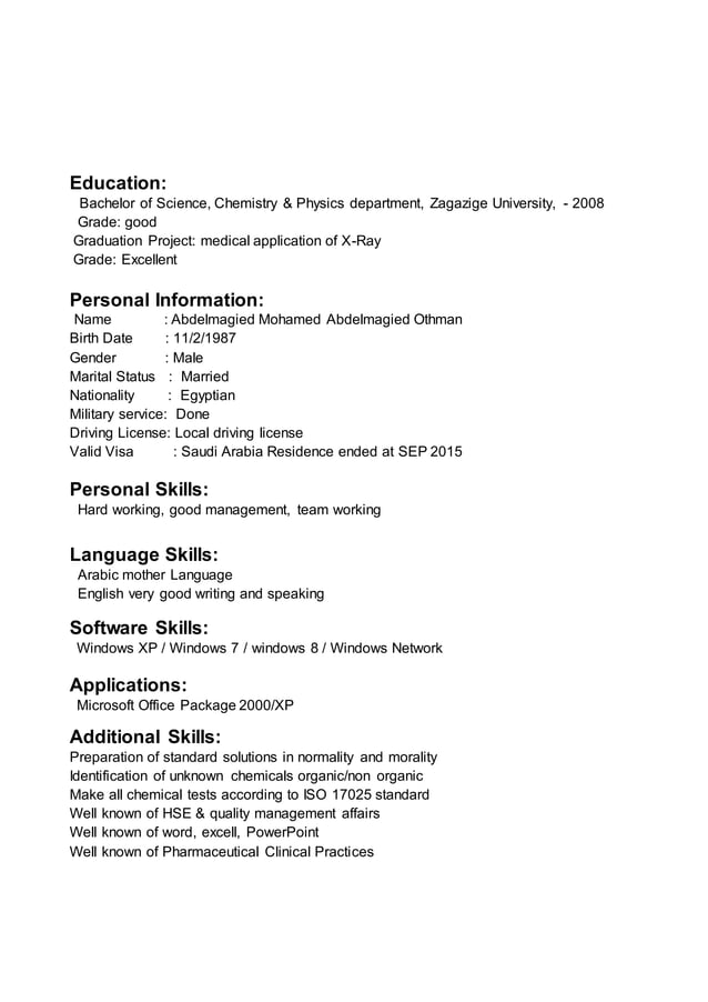 ABDELMAGIED C.V | DOCX