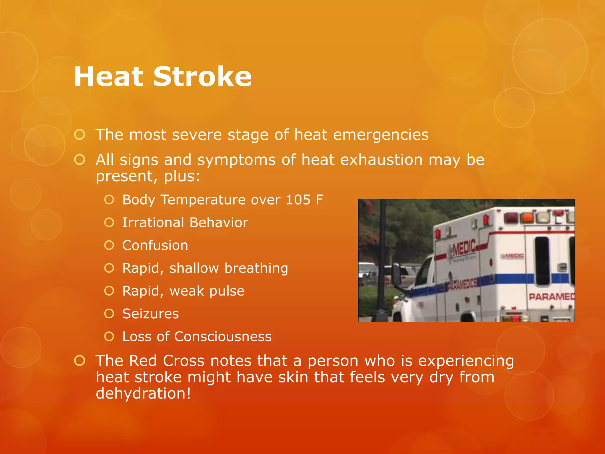 Heat Related Emergencies | PPTX