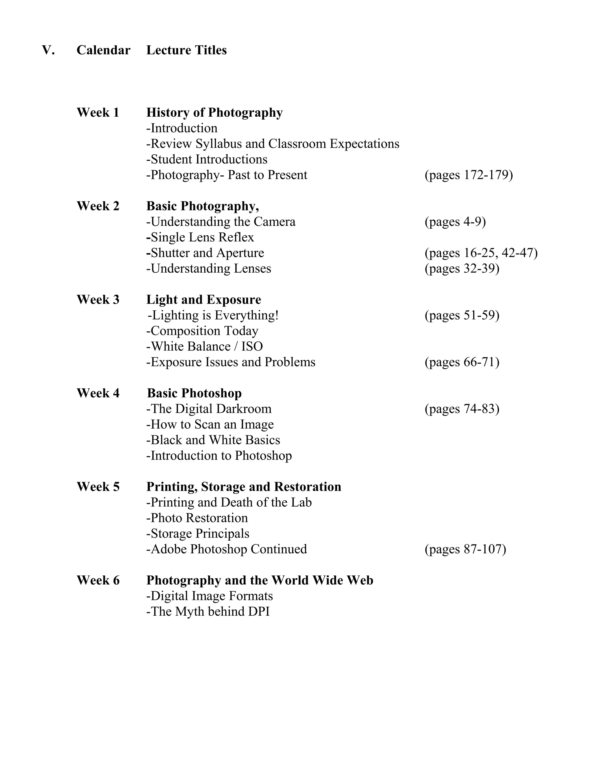 DigitalImaging-Syllabus-2015 | DOC