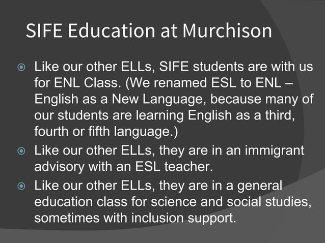 public SIFE Education presentation | PPT