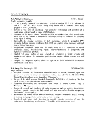 Mike L. Gomez general resume | DOCX | Aviation Industry | Industries