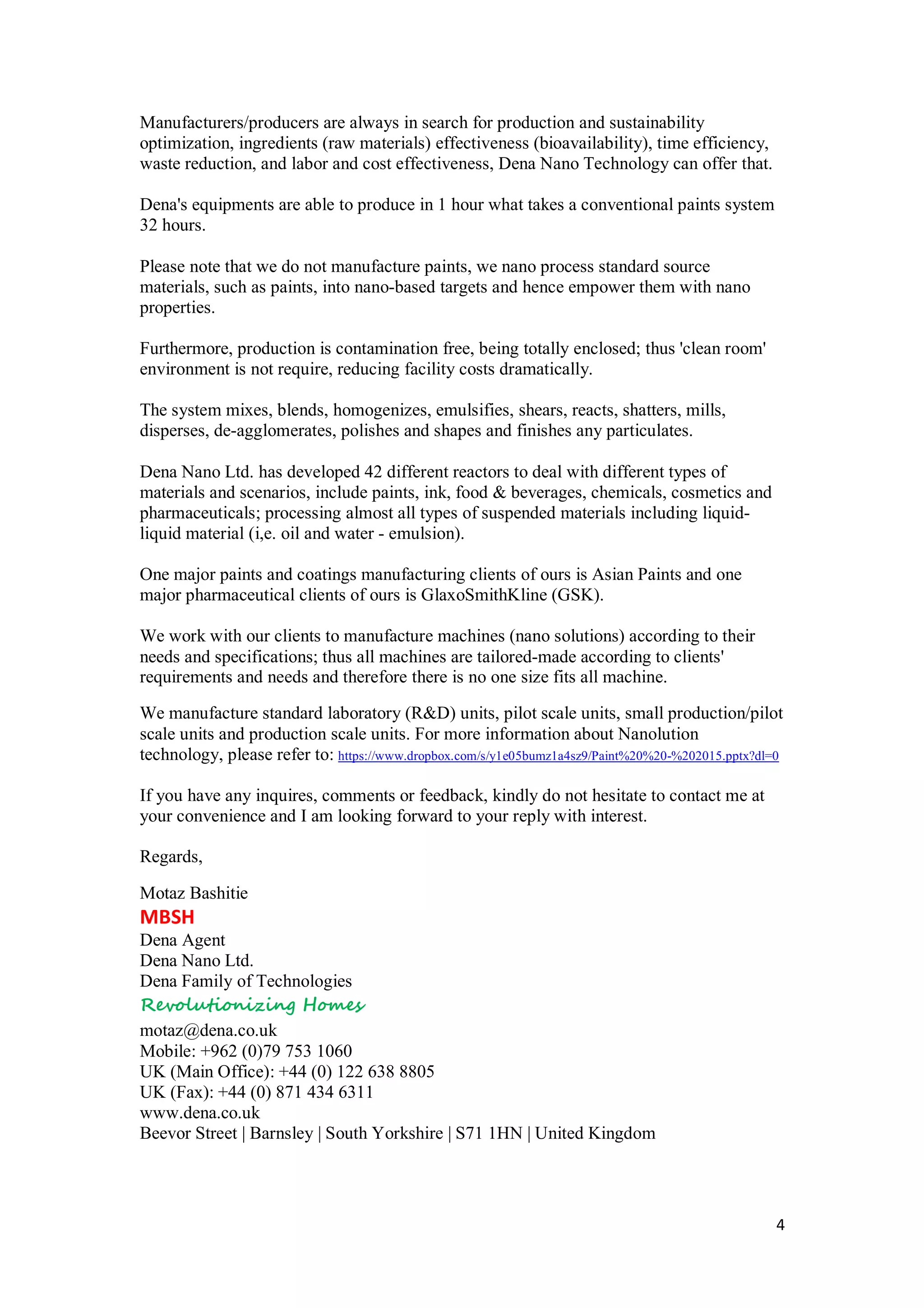 Introduction to Dena Family of Technologies | PDF