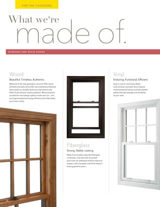 Pella Product Overview | PDF