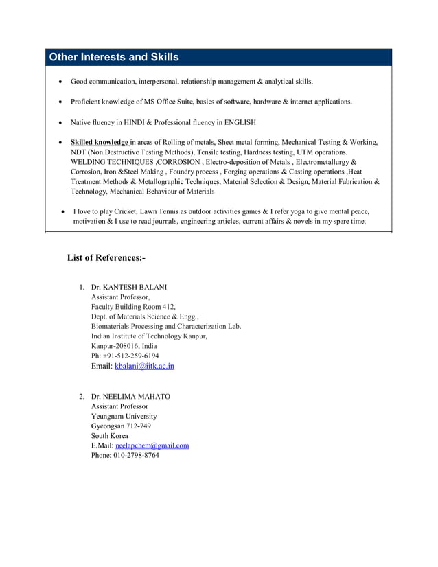 CV-PRASHANT KUMAR | PDF