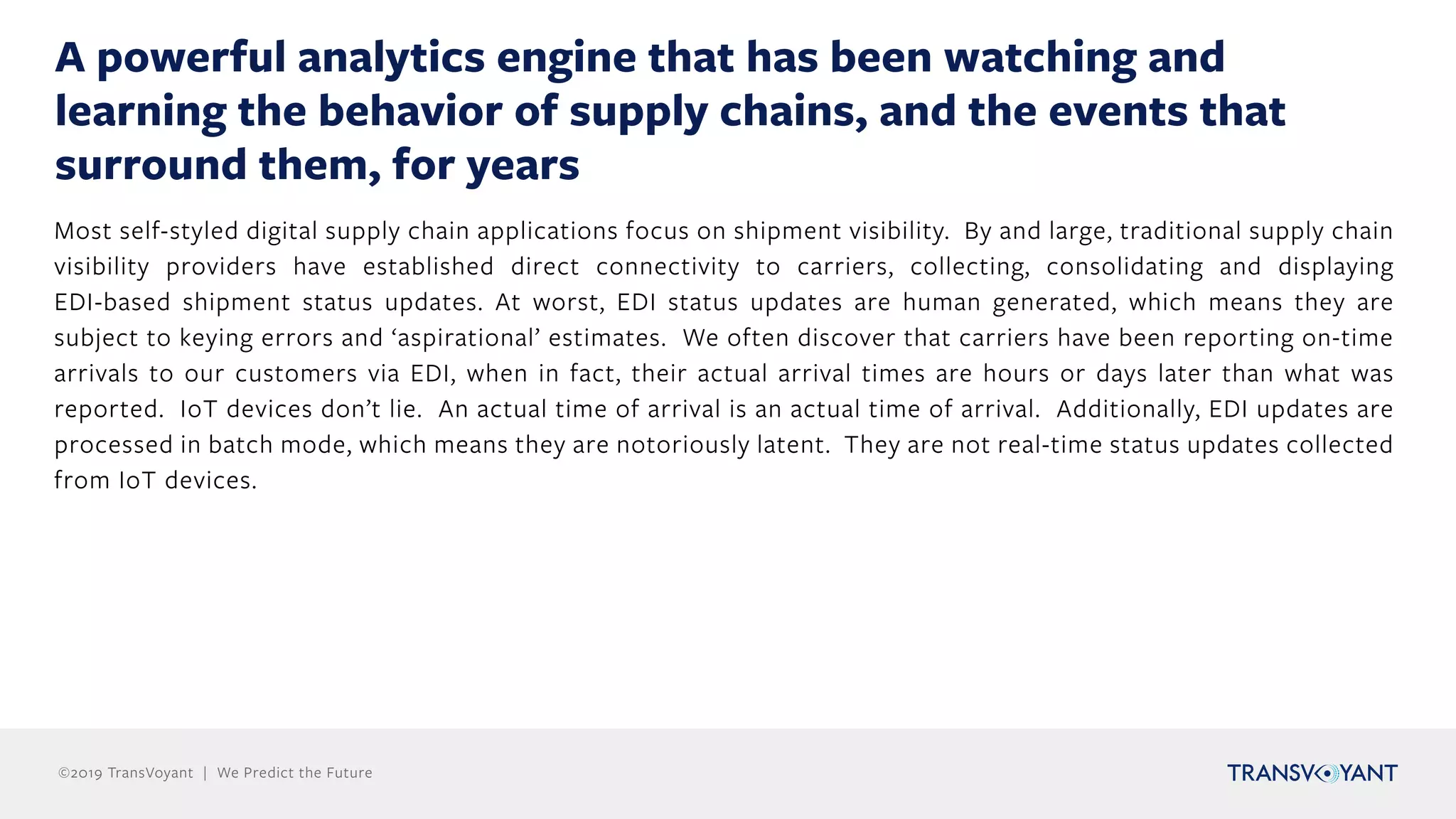 TransVoyant Continuous Decision Intelligence™ (CDI™) | PPT