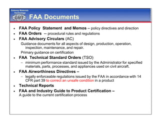CMC FAA Certification | PDF