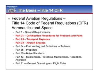 CMC FAA Certification | PDF