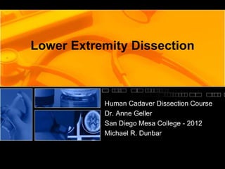 Cadaver Presentation | PPTX