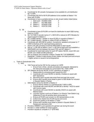 Squad Competition Plan | DOC