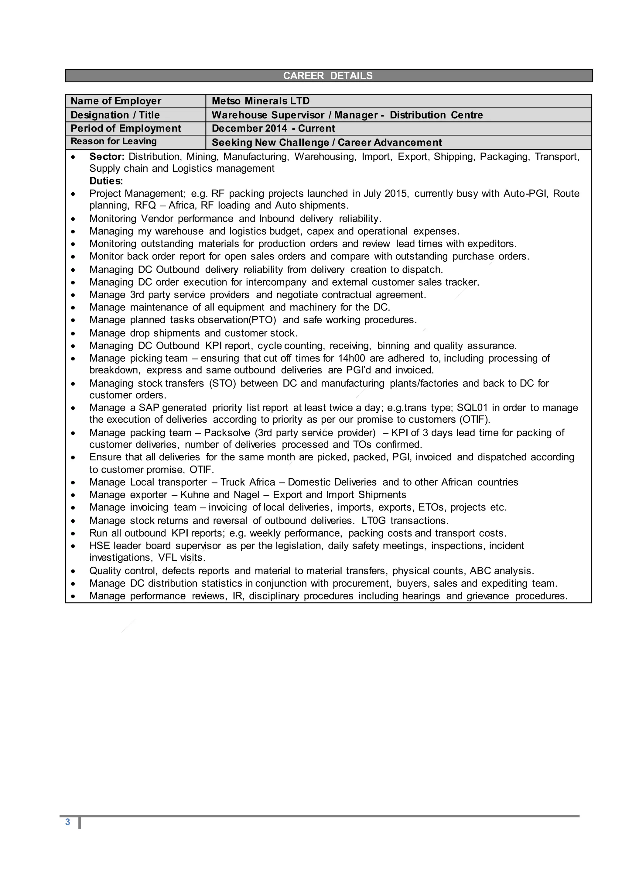 ENOCK MKHONTO cv | DOCX