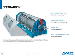 Andritz-company-presentation-Final | PDF | Business Accounting ...