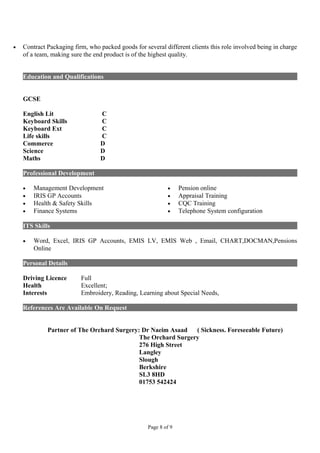 CV Kelly (7) | DOC | IT and Internet Support | Internet