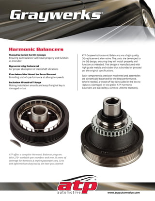 Harmonic-Balancers | PDF