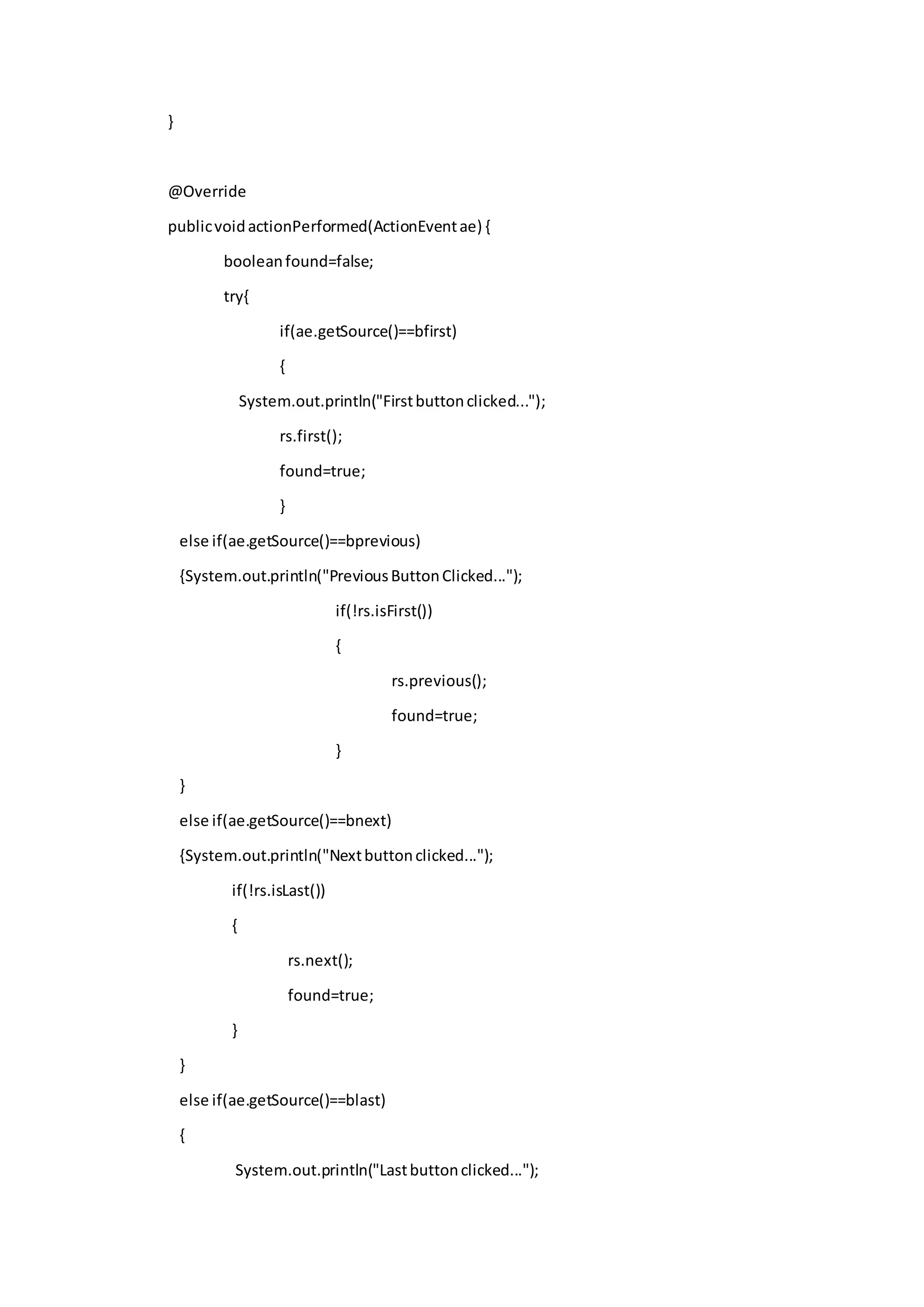 Scrollable Demo App | DOCX