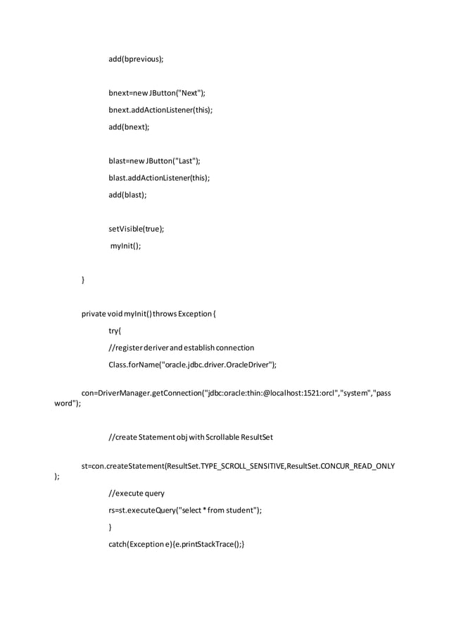 Scrollable Demo App | DOCX