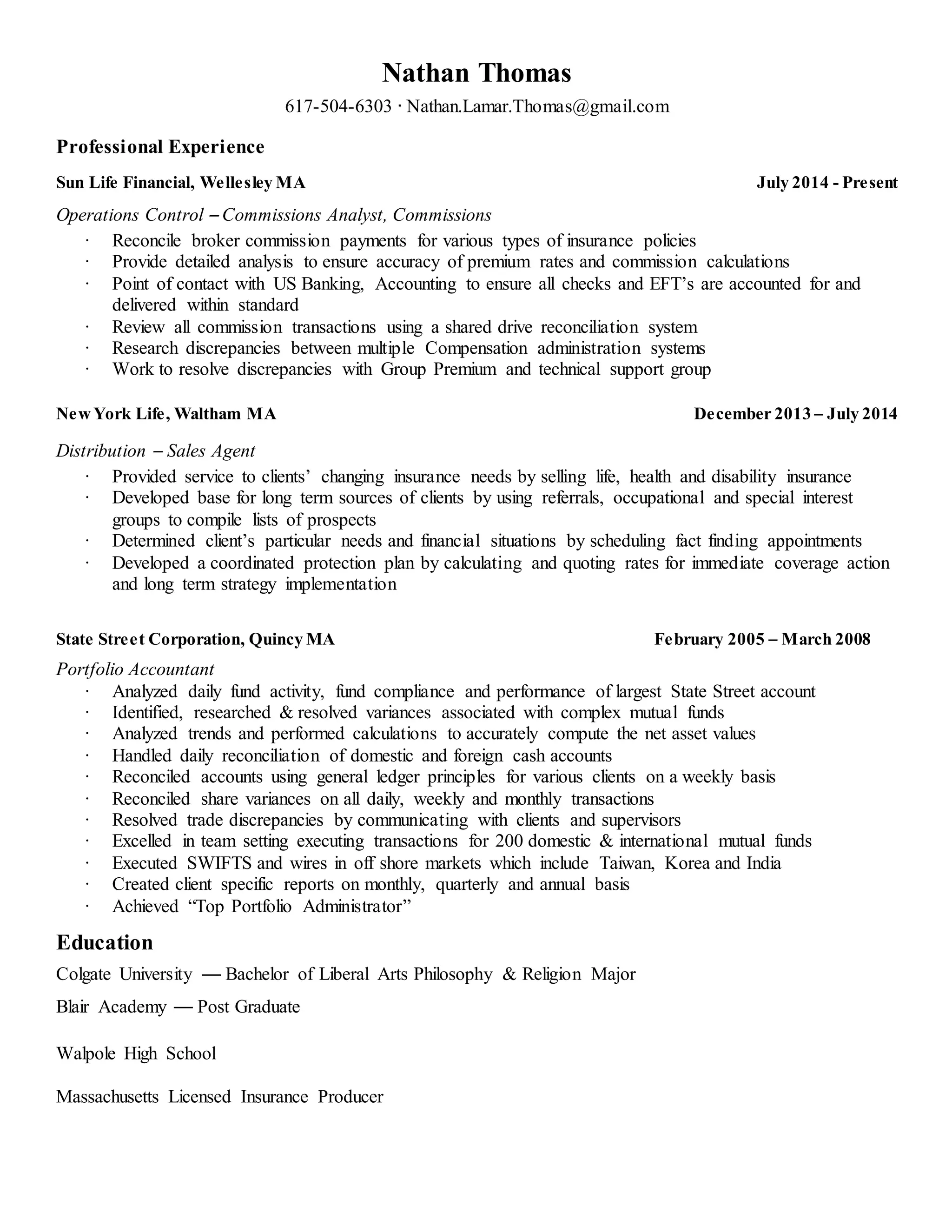 Nathan Thomas Resume 2015-1 | DOCX
