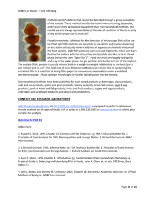 Bettina_Moser_Food_Filth_Blog | PDF