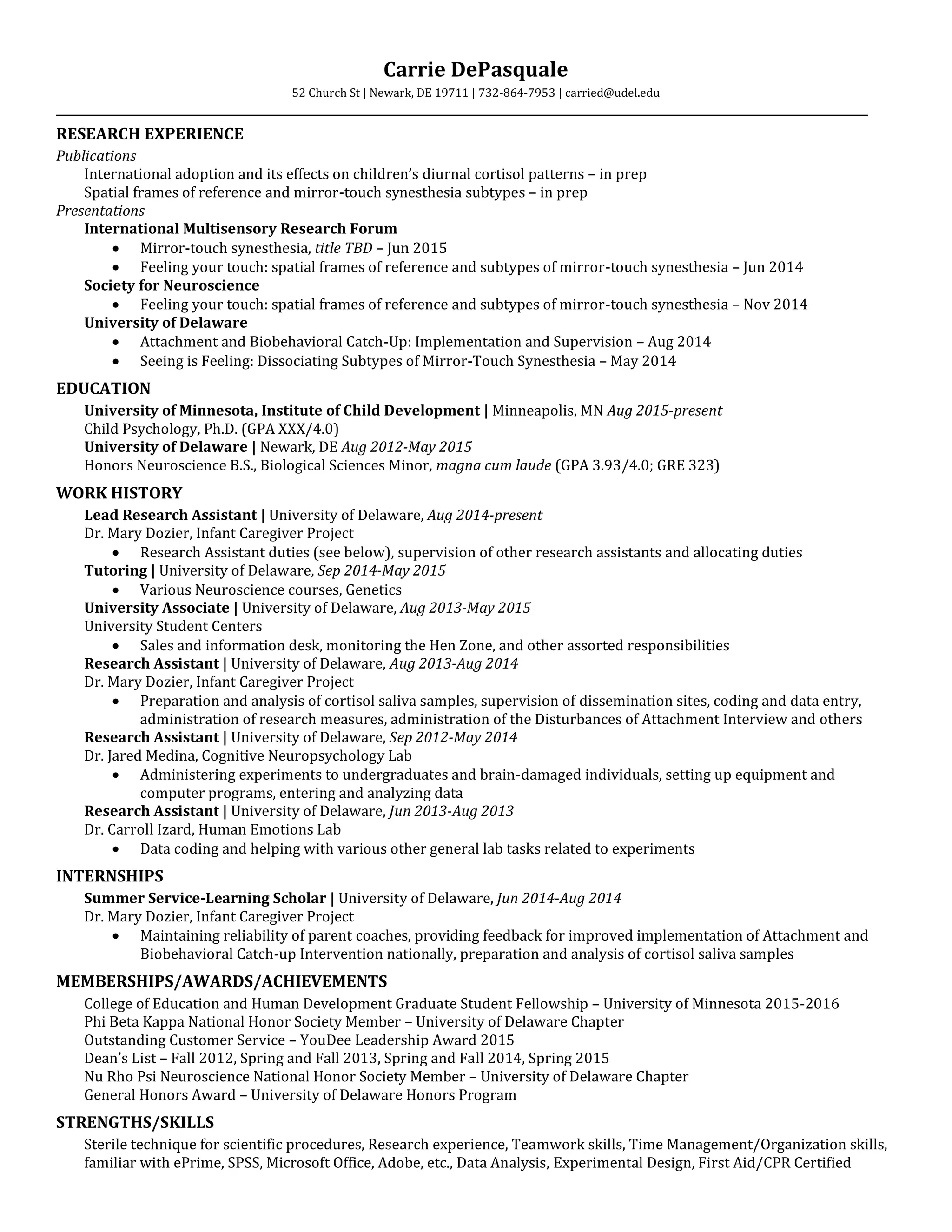 resume_CarrieDePasquale | PDF