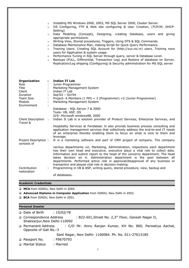 Resume_ Pawan kumar | PDF