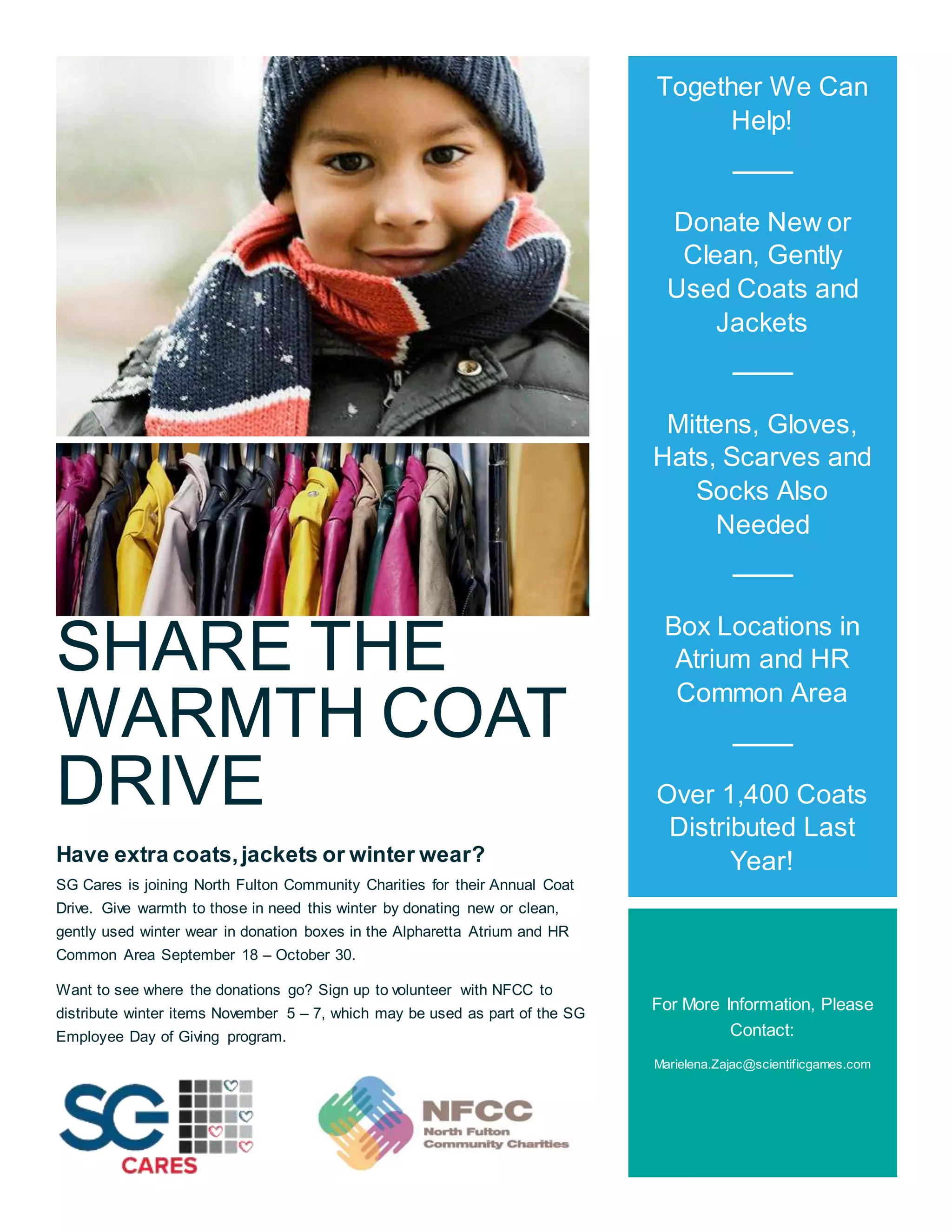 SG Coat Drive Flyer | DOCX