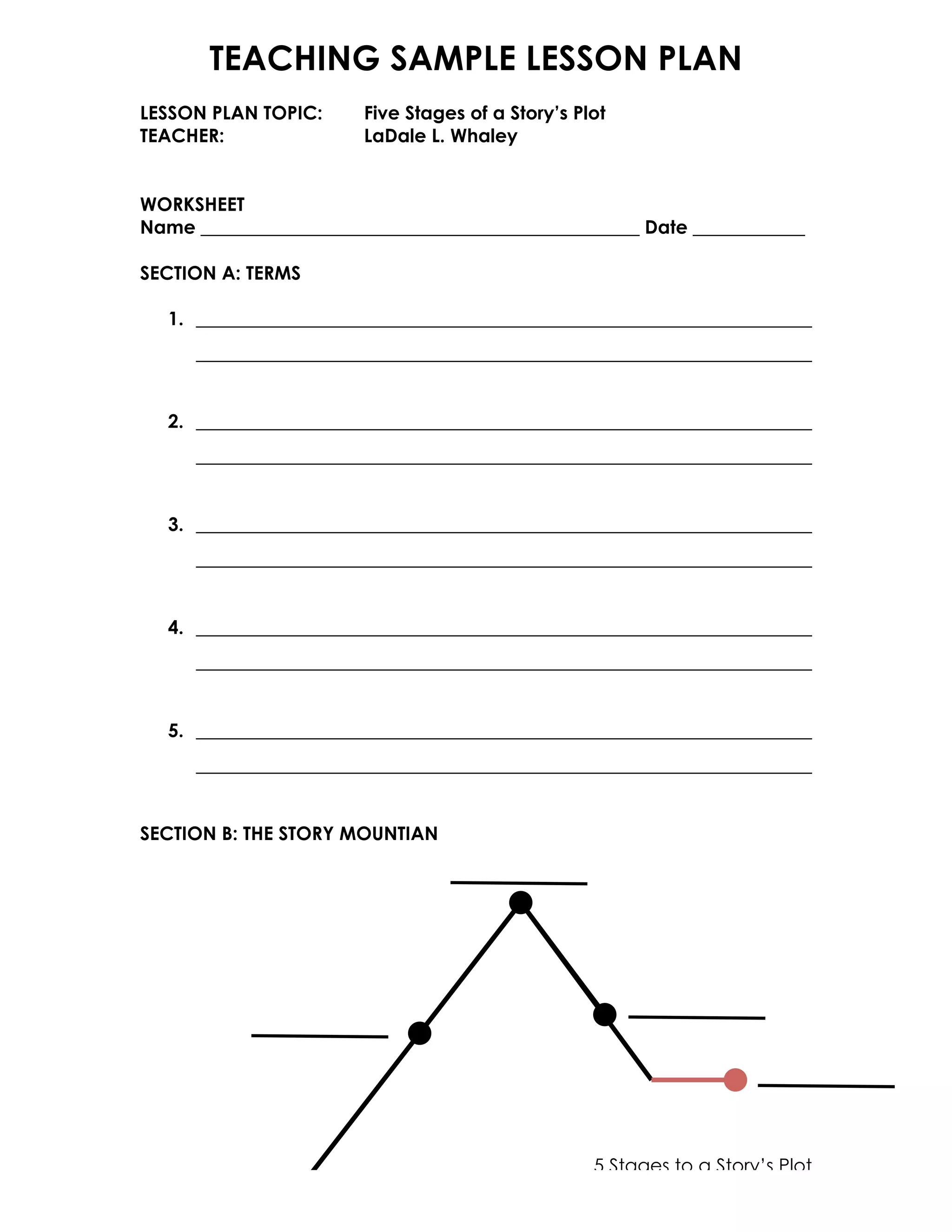 TEACHING SAMPLE-1 | PDF