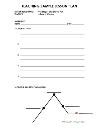 TEACHING SAMPLE-1 | PDF