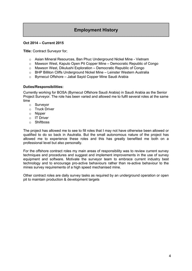 Sean Blanchette Resume - Summary | DOC | Civil Engineering Industry ...