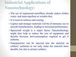 NanoTechnogy in India and World | PPTX