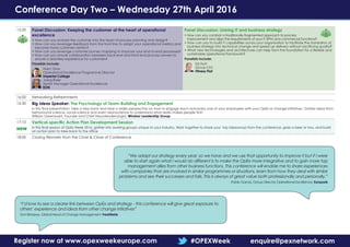 OPEX Week Europe 140316 | PPT