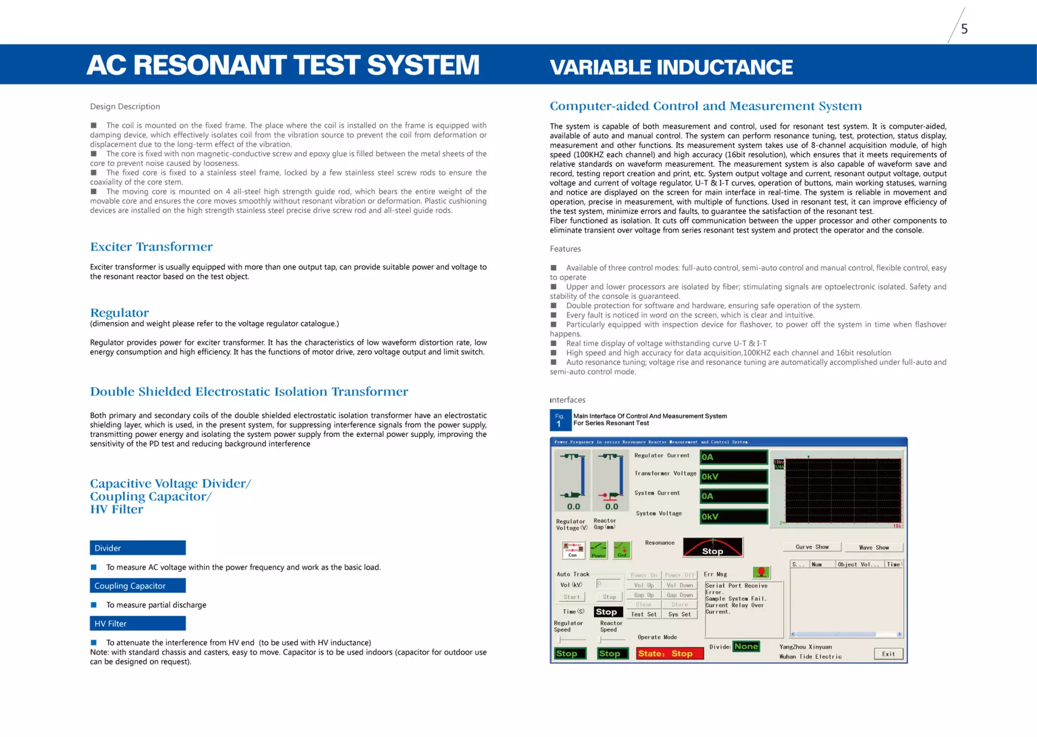 2 AC Resonant Test system | PDF